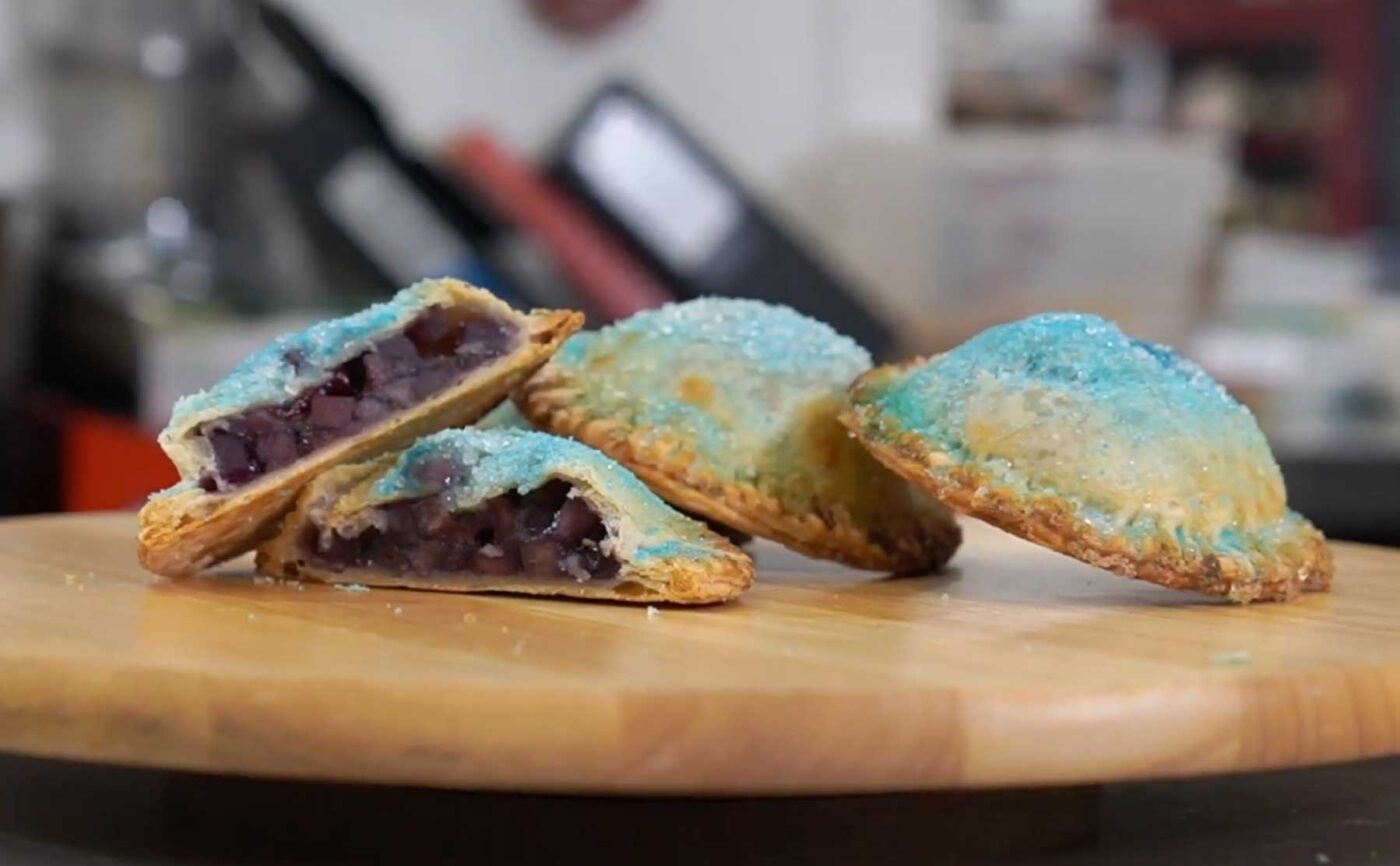 Blue Raspberry Blitzed Hand Pies - Sara's Bake Shop, Stillwater, MN